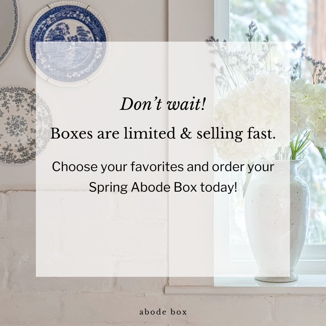 Abode Box │Home Decor Subscription Box │Home Decor Box | Spring Decor ...