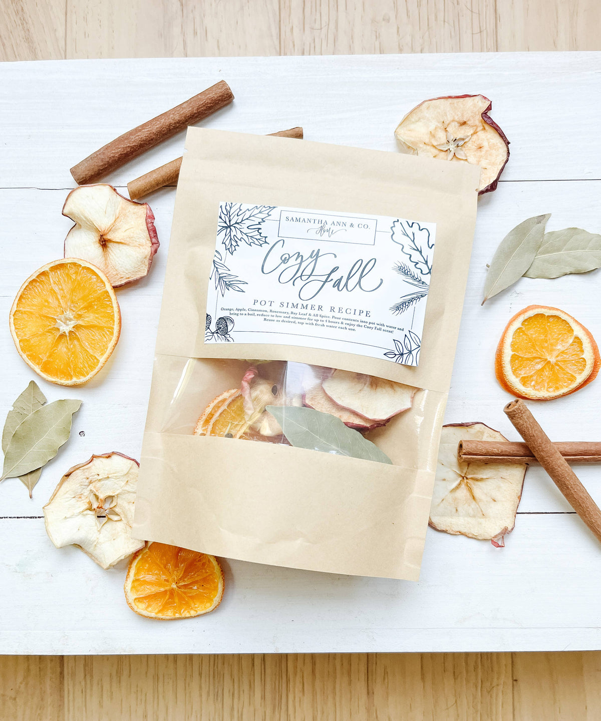 Cozy Fall Pot Simmer Pack | Fall Stovetop Potpourri | Fall Home Scents ...