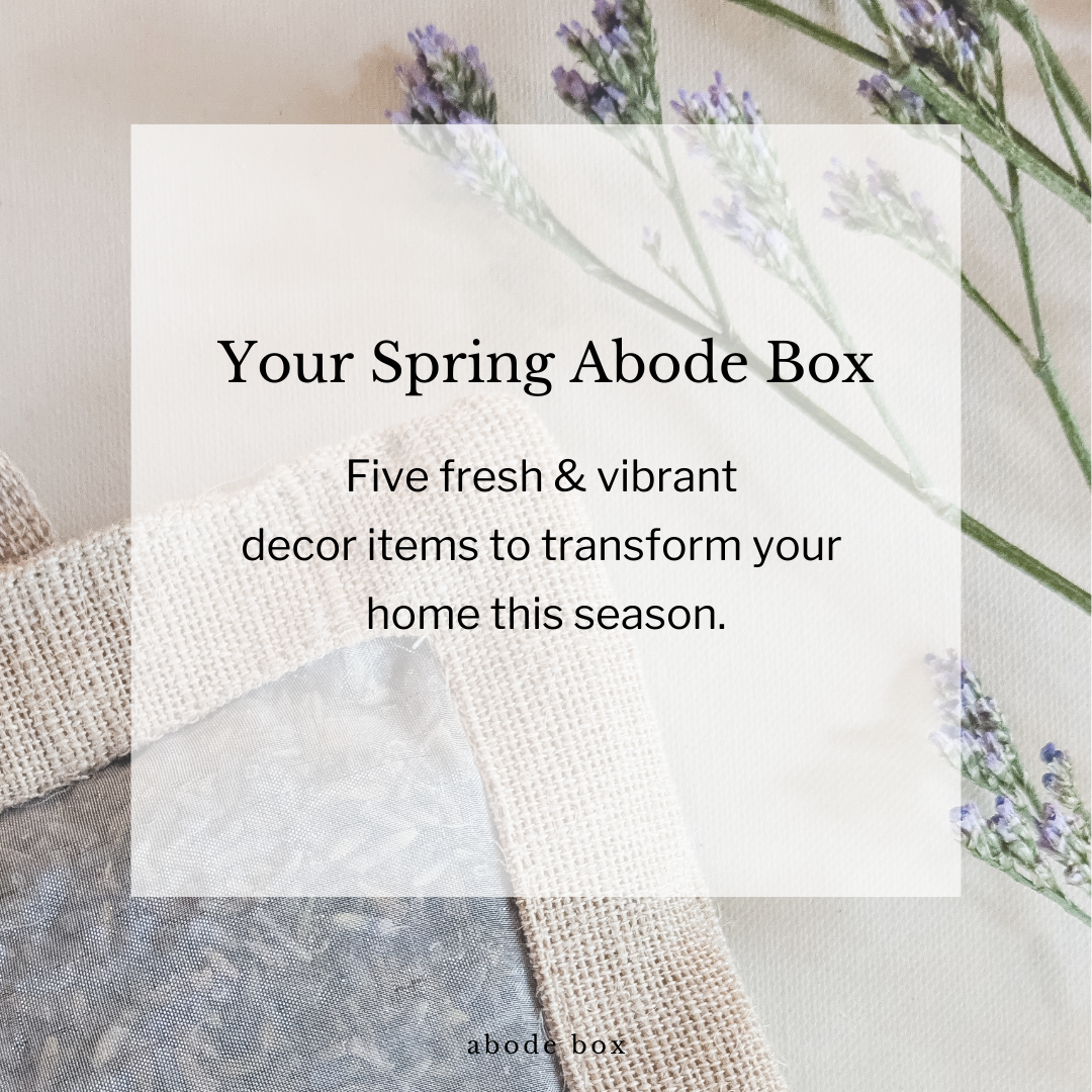 Abode Box │Home Decor Subscription Box │Home Decor Box | Spring Decor ...