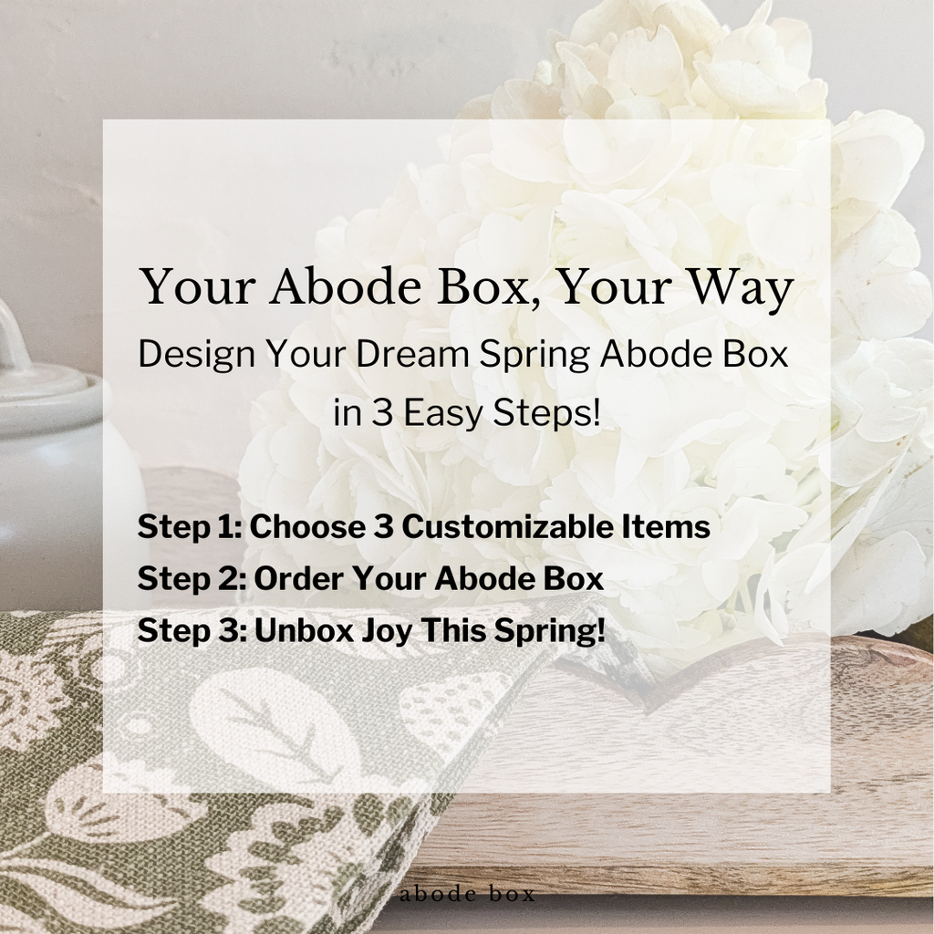 Abode Box │Home Decor Subscription Box │Home Decor Box | Spring Decor ...