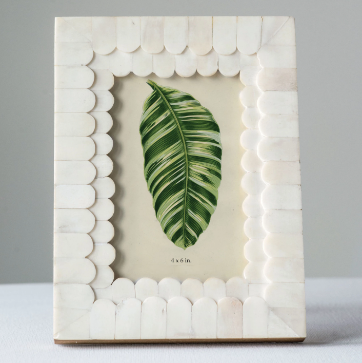 Scallop Photo Frame | Cream Scallop Frame | Scalloped Photo Frame ...