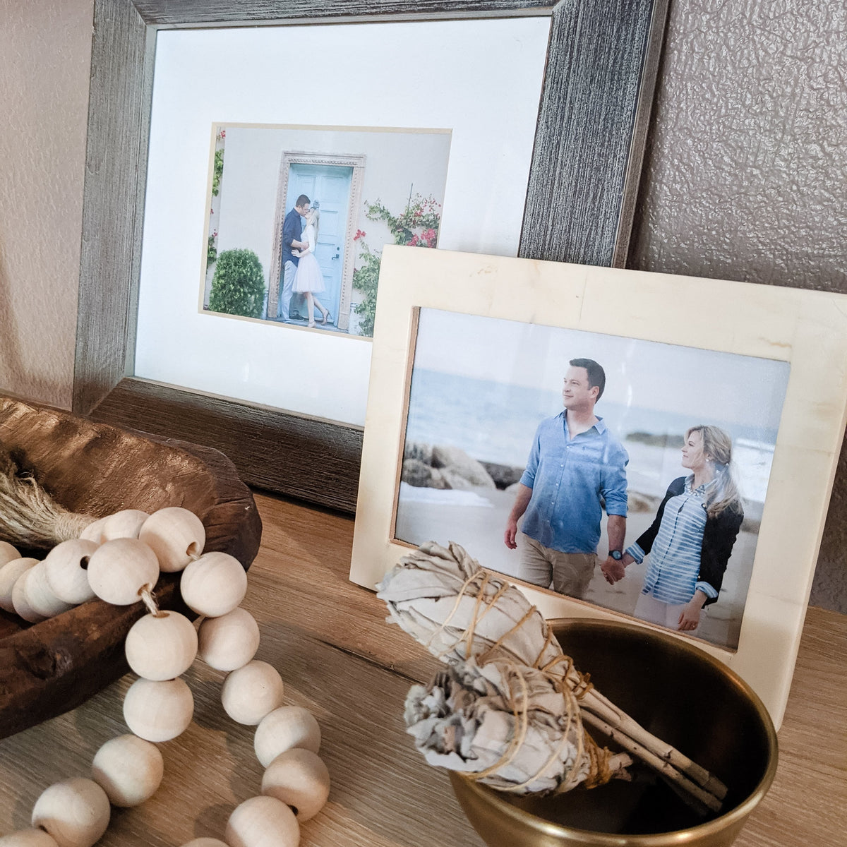 Neutral Photo Frame | Neutral Frame | Neutral 5" x 7" Frame | Bone ...
